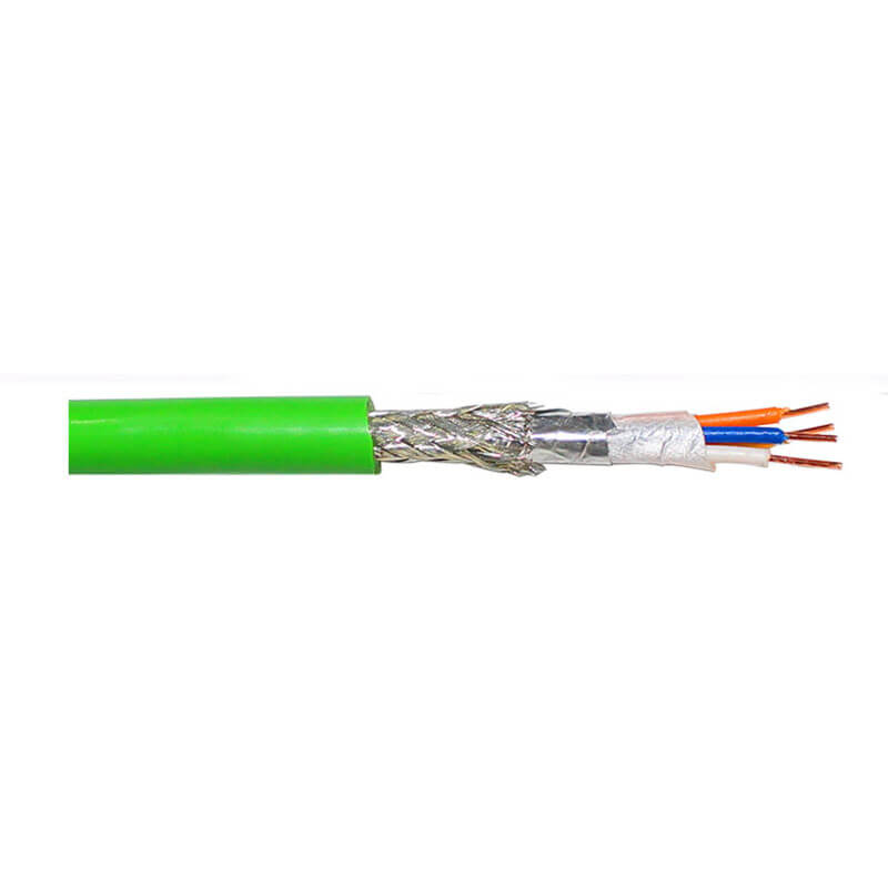 4 Core Industrial Ethernet Cable Profinet Bus Cable 6xv1840 2ah10 For